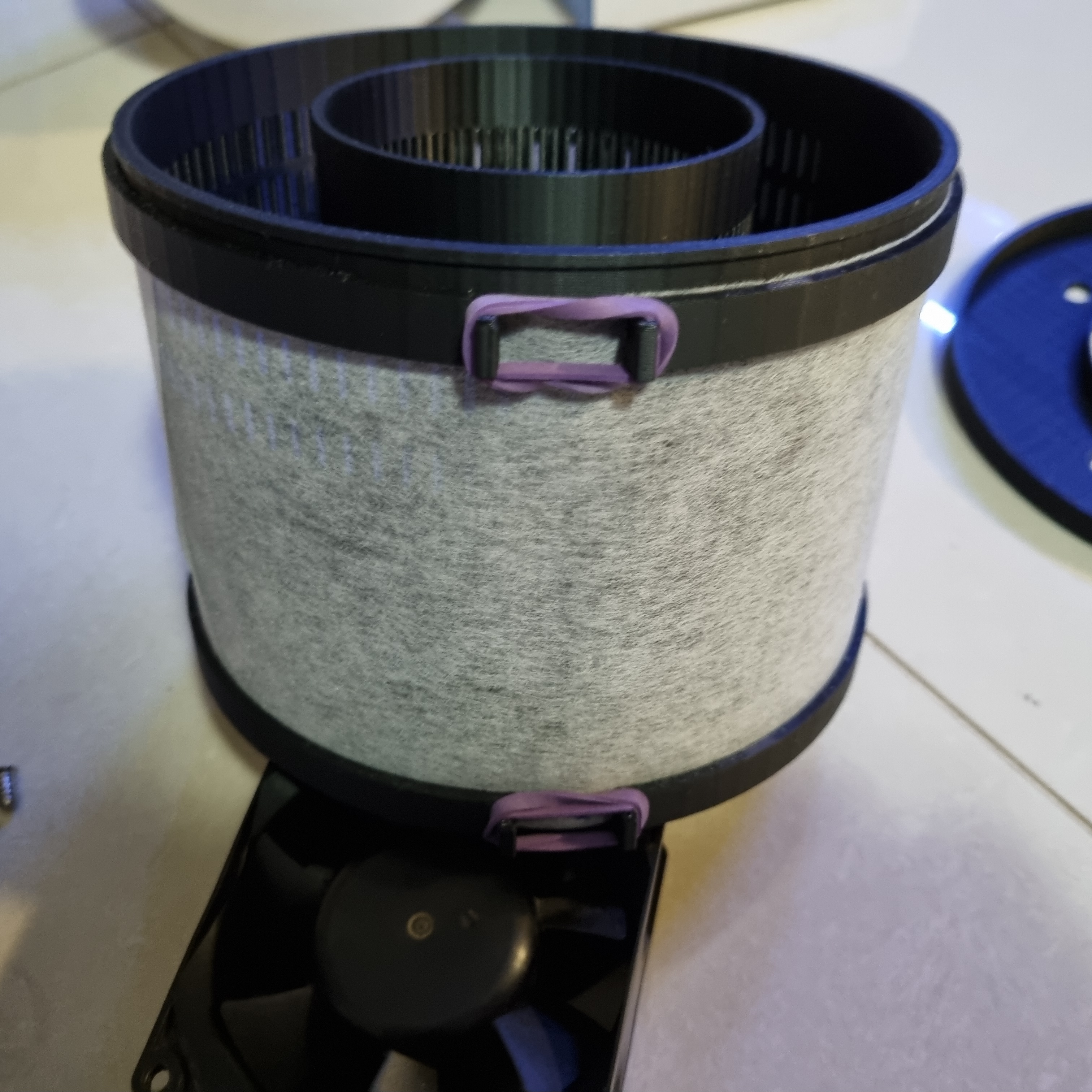 Activated Carbon Air Filter by Mike2121 | Download free STL model ...