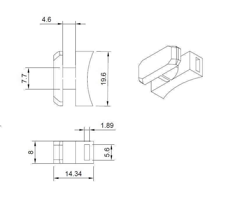 Extrusion Profile Cable Clip by deBoulanger | Download free STL model ...