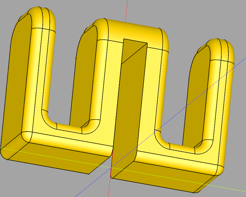 Shower towel hook - remixed in cadquery by NelisW | Download free STL ...