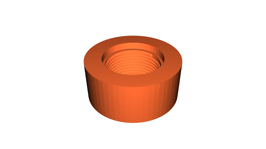 Airsoft 14mm CCW thread cap by mladendeni | Download free STL model ...