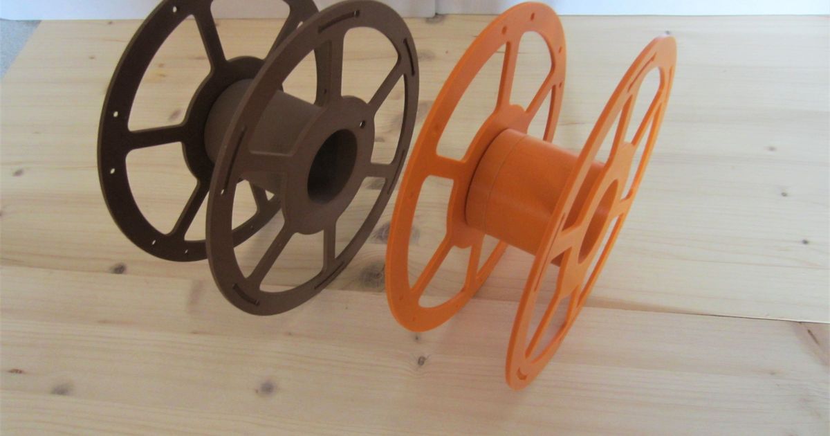 Yet Another Empty Filament Spool by gskollnau | Download free STL model ...
