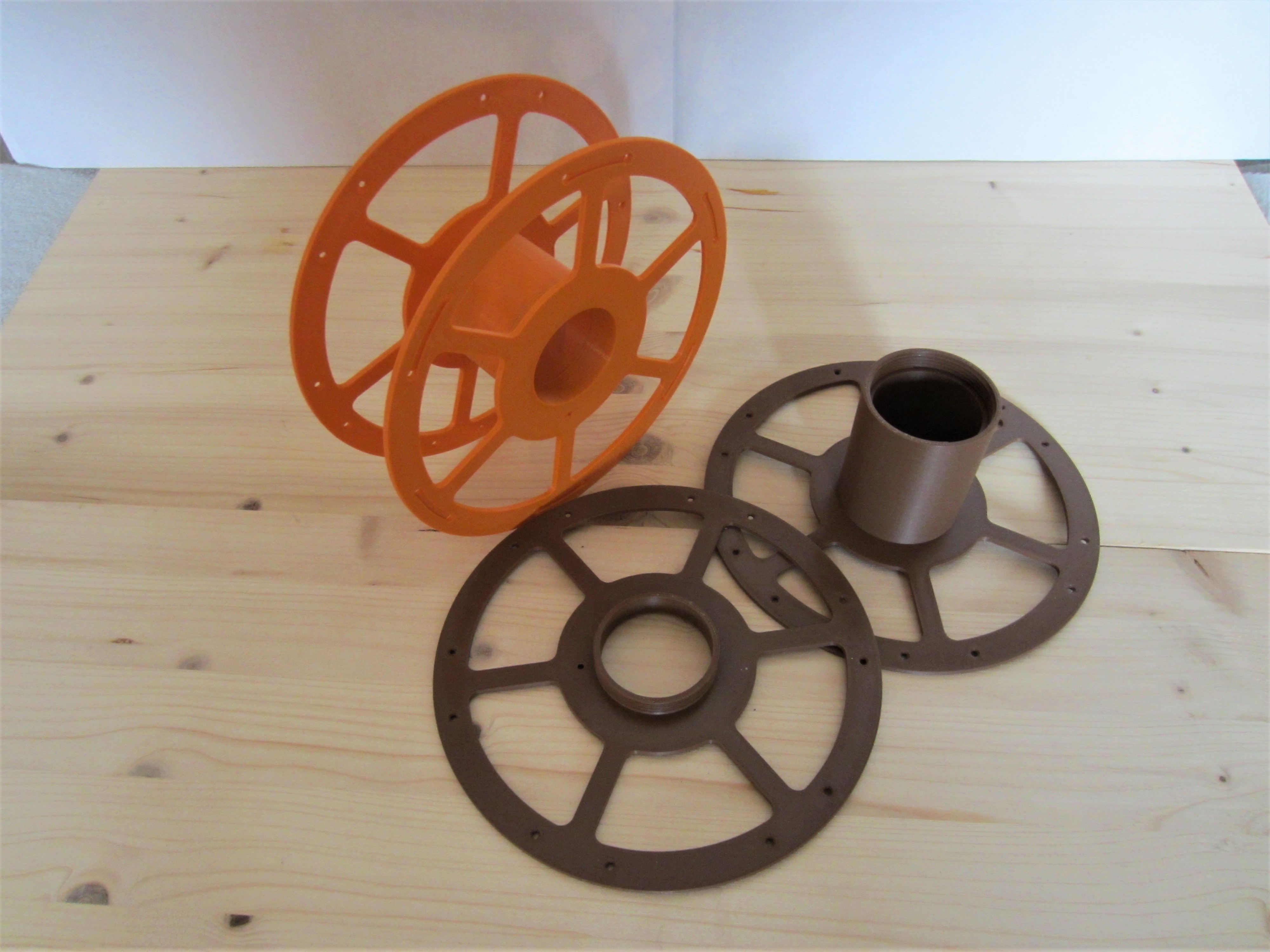 Yet Another Empty Filament Spool by gskollnau | Download free STL model ...