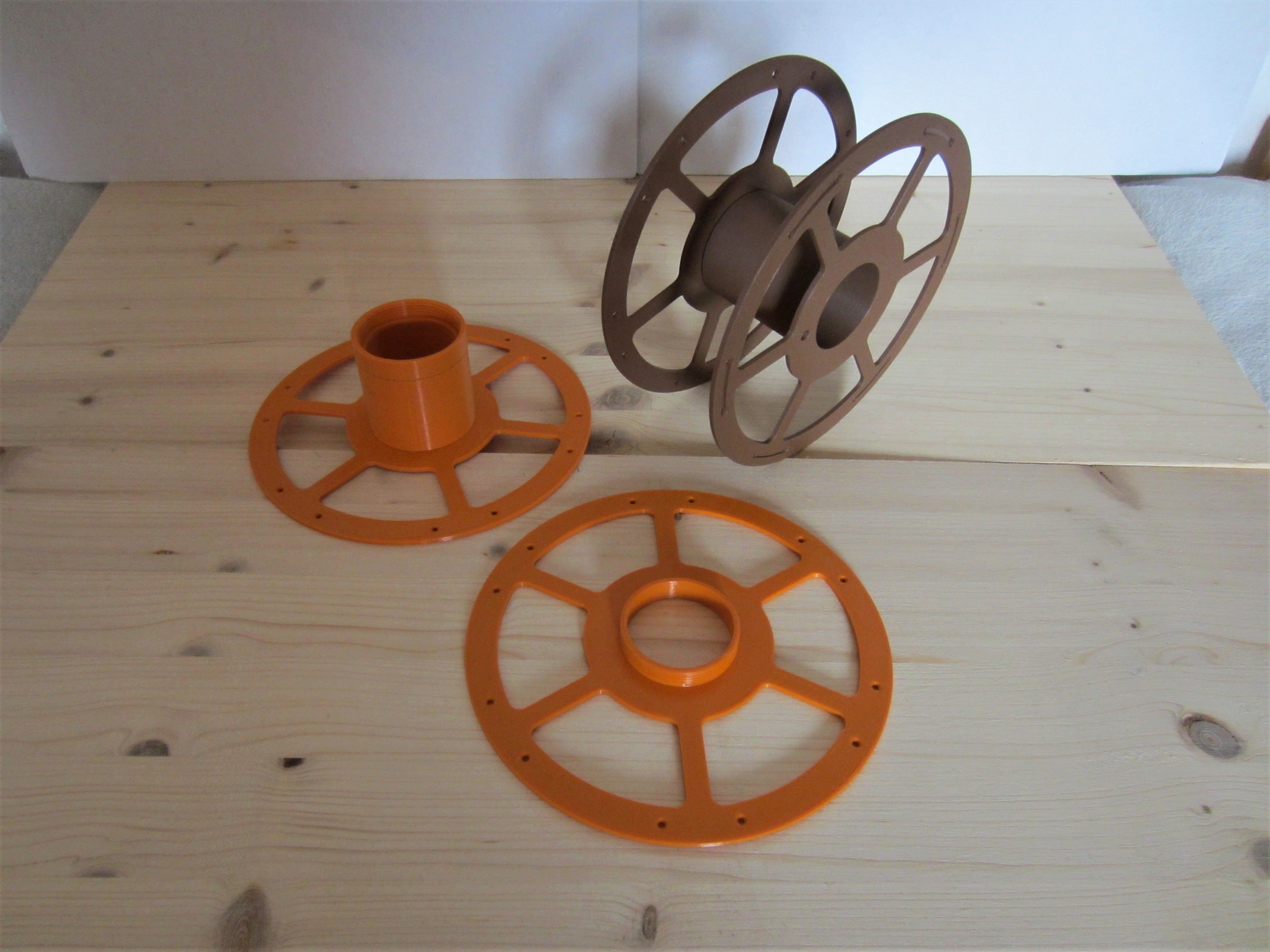 Yet Another Empty Filament Spool by gskollnau | Download free STL model ...
