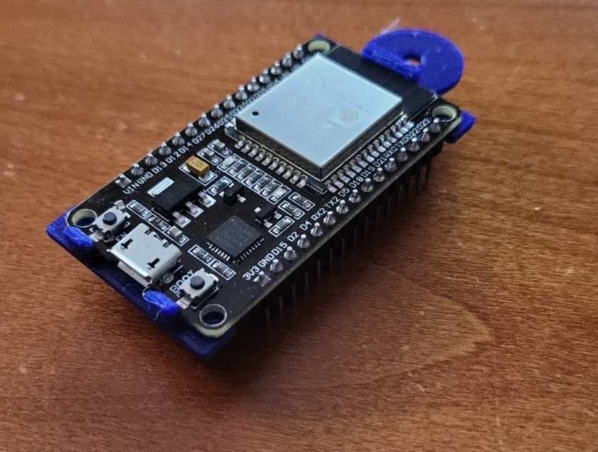 clip for esp32 30 pin by overflow | Download free STL model ...