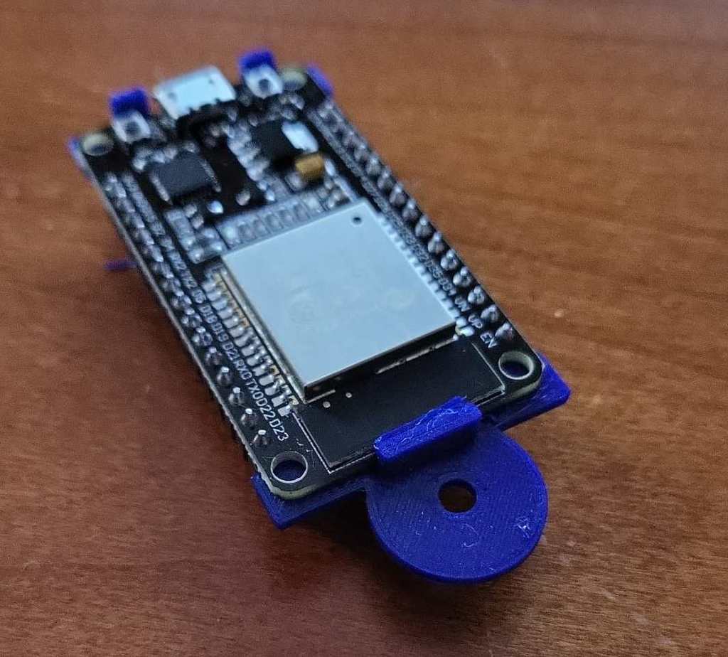 clip for esp32 30 pin by overflow | Download free STL model ...