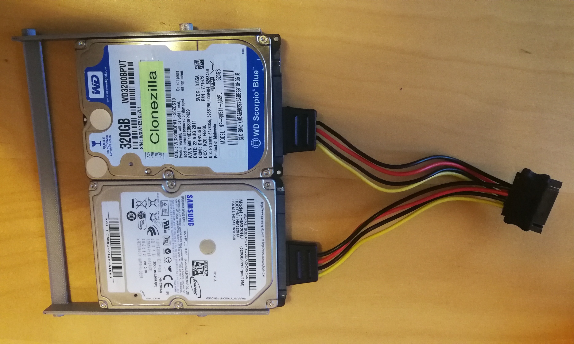 HDD (SSD) Adapter 5.25" to 3,5" or 2 x 2.5" for HP computers by skoczon ...
