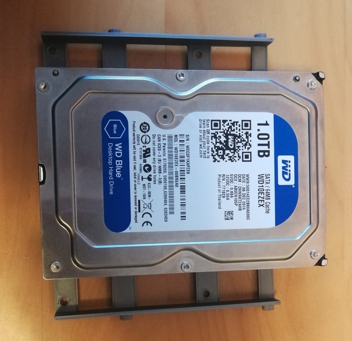 HDD (SSD) Adapter 5.25" to 3,5" or 2 x 2.5" for HP computers by skoczon ...