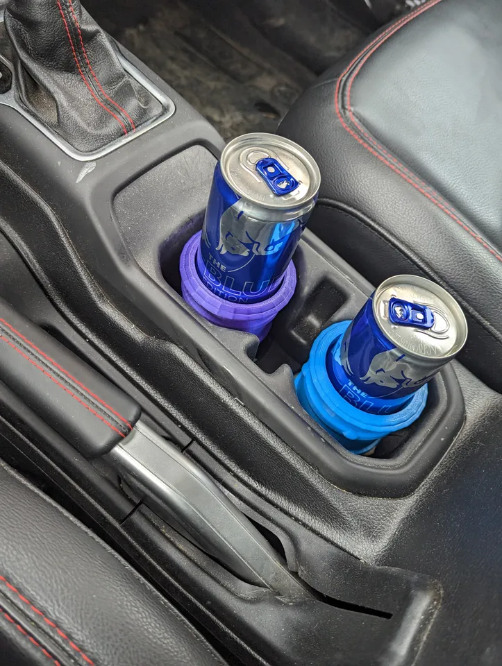 Red Bull 12floz and 8.4floz Cup Holders by djunod | Download free STL ...