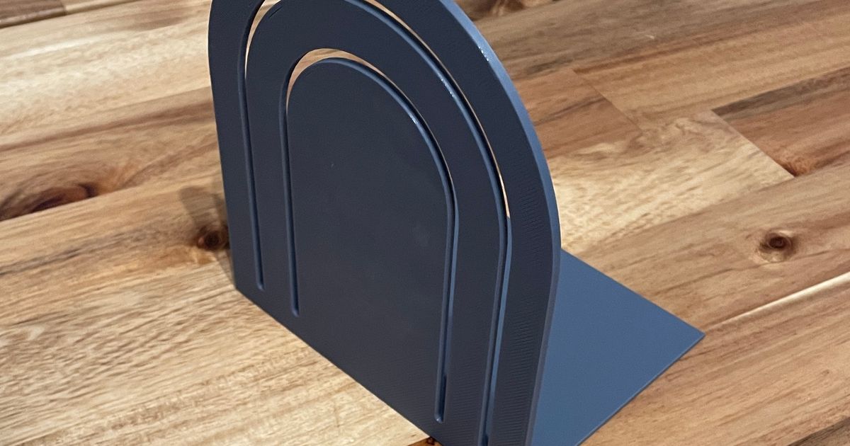Bookholder / Bookend by Helvedo | Download free STL model | Printables.com