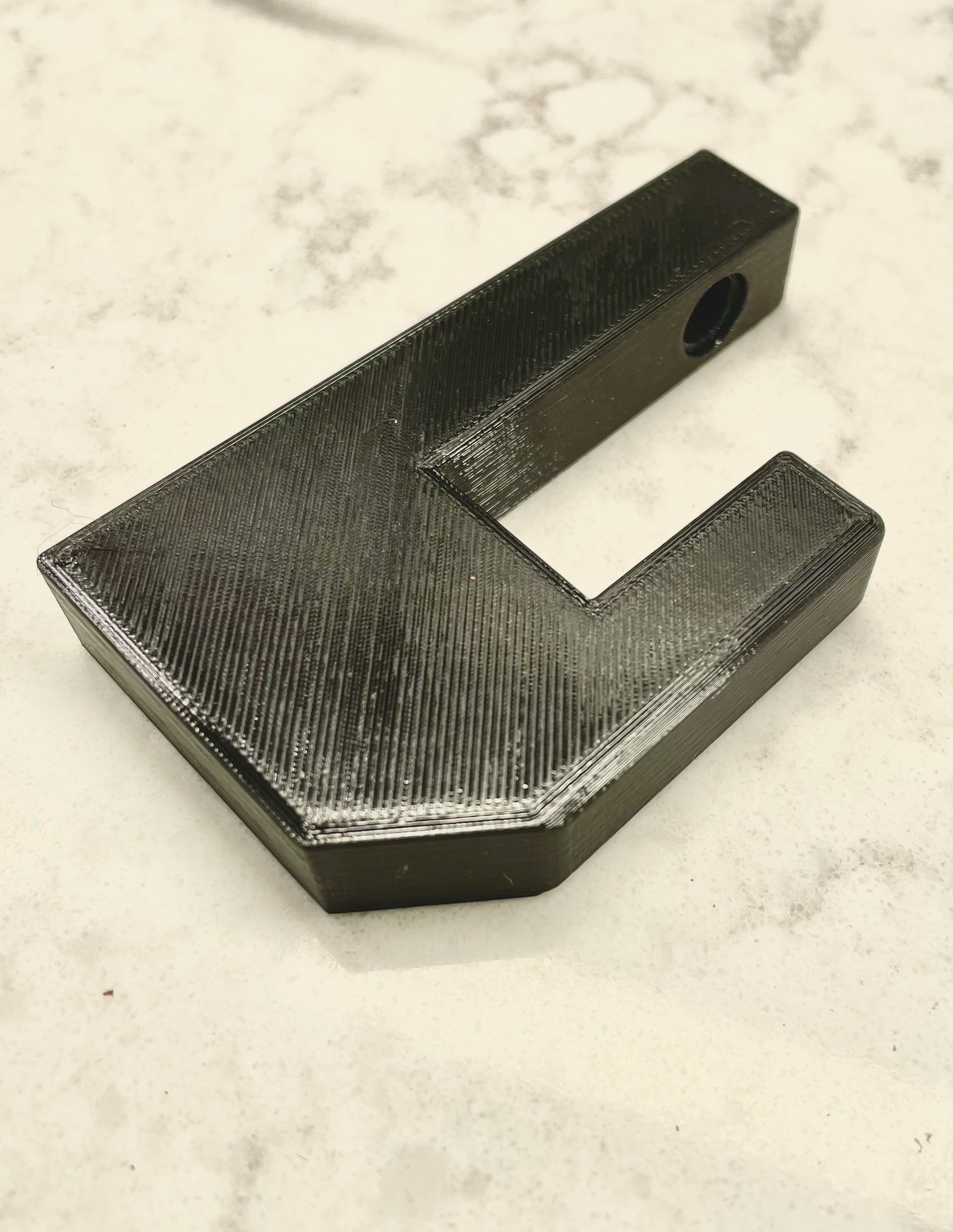 Wall Mounting Bracket for thick board by jonschwenn | Download free STL ...