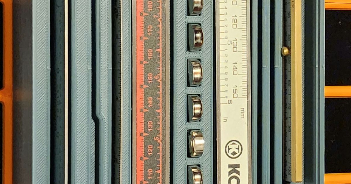 Gridfinity Double Caliper and Ruler Case von Doak | Kostenloses STL ...