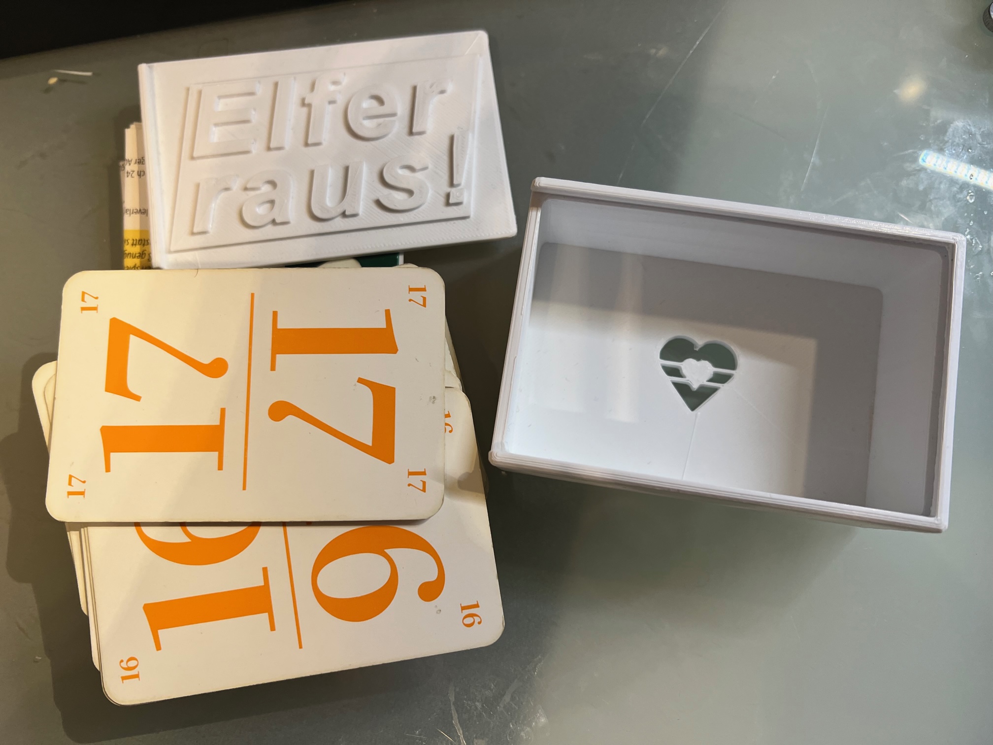 Elfer-Raus Box mit Schiebedeckel by Tobias | Download free STL model ...