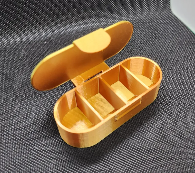 Mini Snap Pill Box - Print in place by Triple G Workshop | Download ...