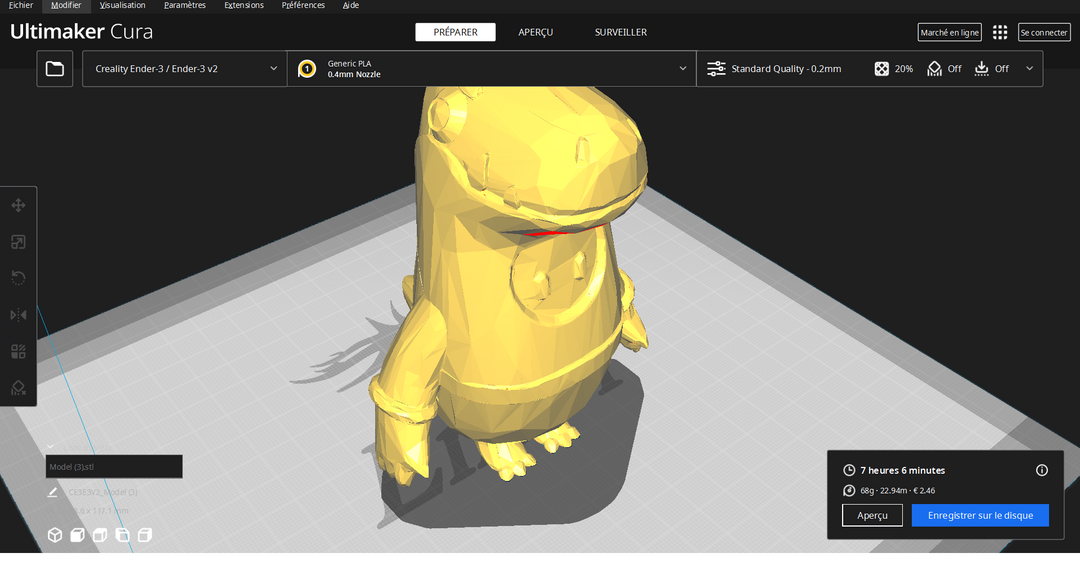 Fall guys t-rex low poly by Baptoast | Download free STL model ...