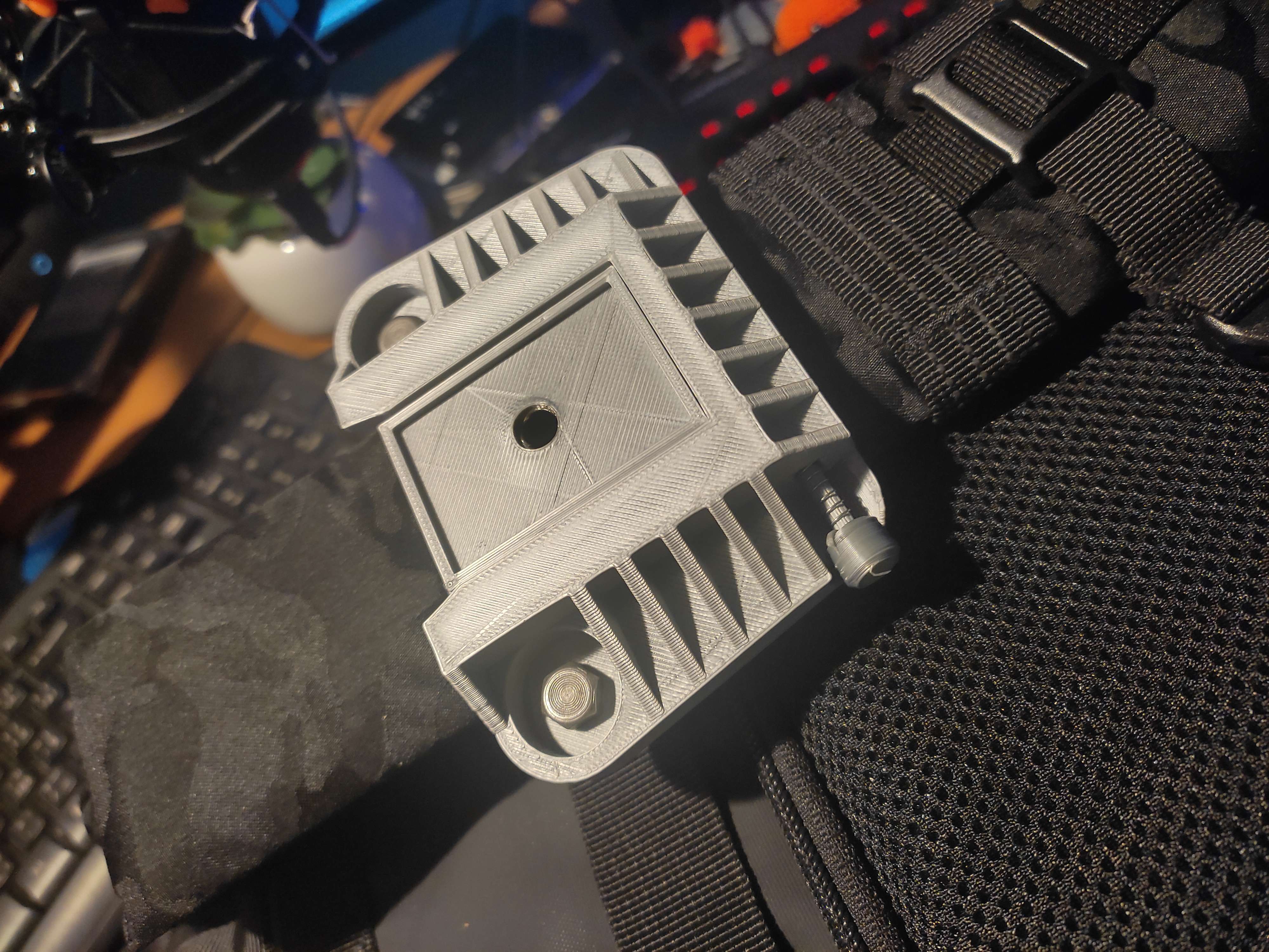 Camera Backpack Mount for big backpack strap by Evžen Malina | Download ...