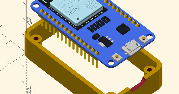 ESP 32 case by Miguel Ceccherini | Download free STL model | Printables.com