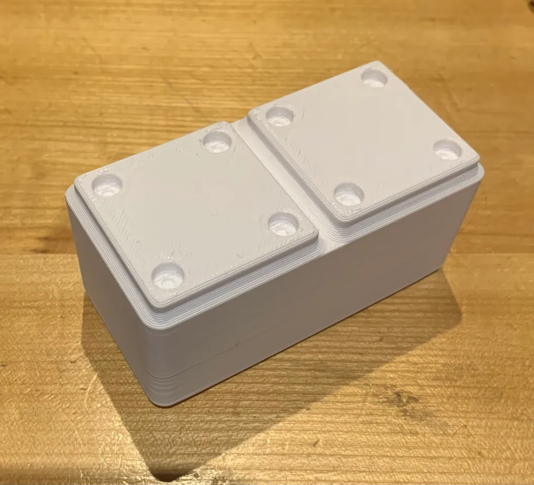 Gridfinity blade disposal box 2x1x{5, 6, 7, 8} by Kaspar Johannes ...