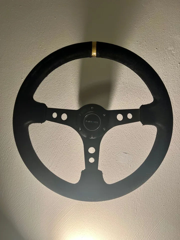 NRG Quick Release Steering Wheel Wall Mount by Dylan W | Download free STL model | Printables.com