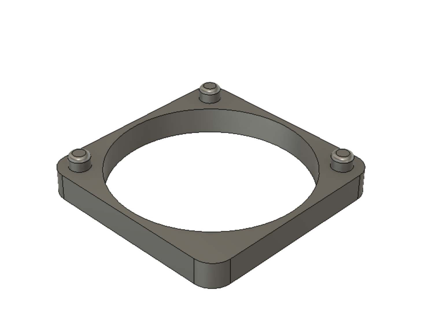 3006 to 3010 Fan Spacer by András Bognár | Download free STL model ...