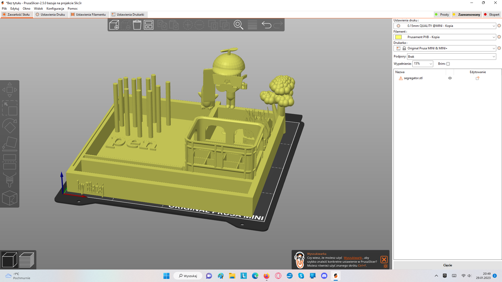 segregator (binder) by Błażej b | Download free STL model | Printables.com
