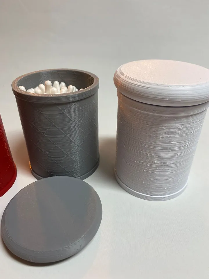 Q-tip box of perfect size for bathroom or makeup desk by rosnet ...