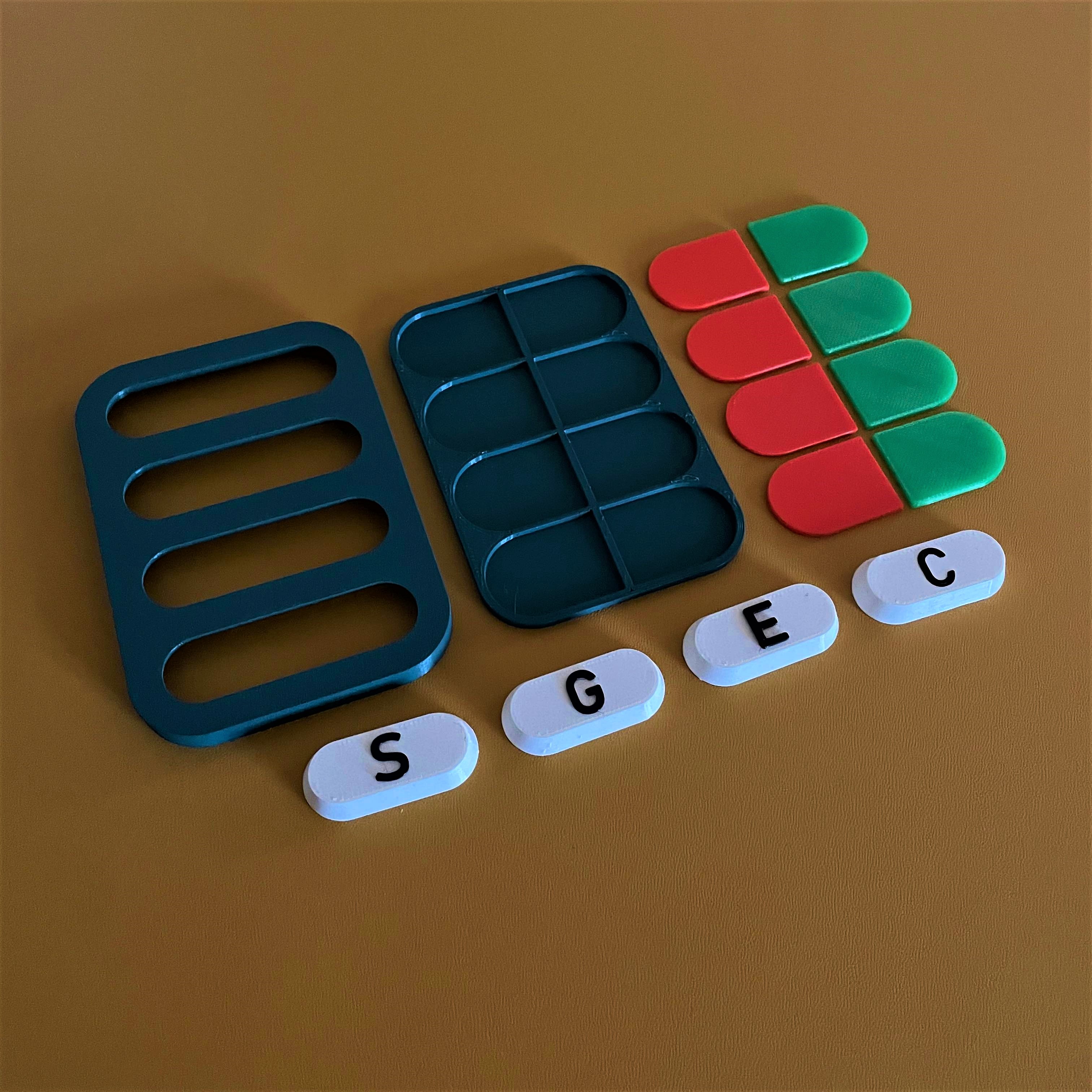 Sliding Routine Tracker by djft | Download free STL model | Printables.com