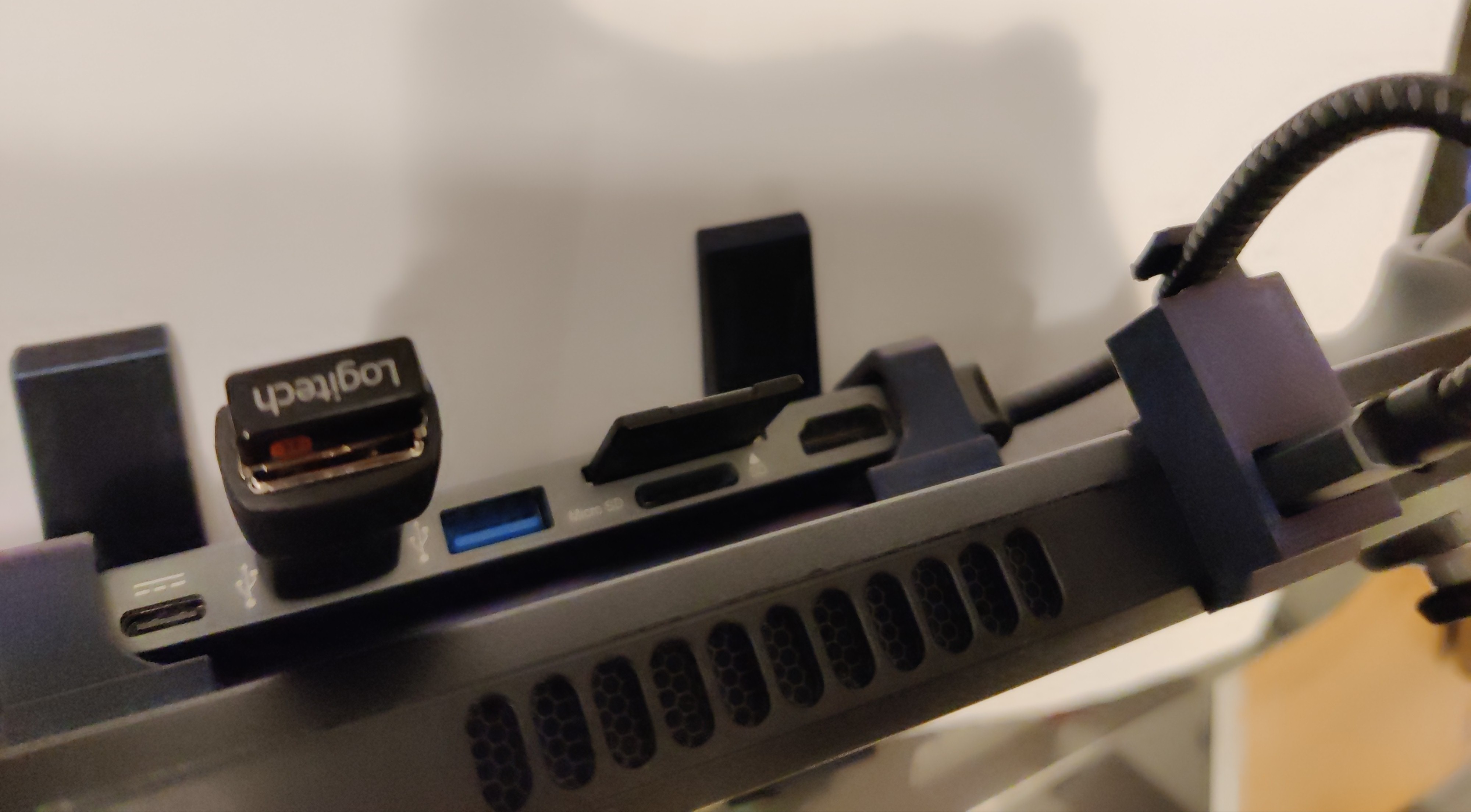steam deck: usb-c port cable strain relief by john doe | Download free ...