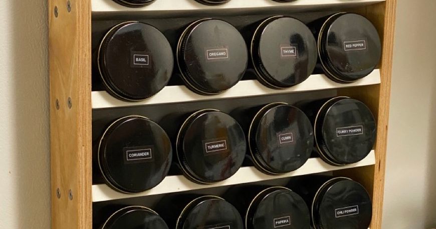 Spice Rack by helza | Download free STL model | Printables.com