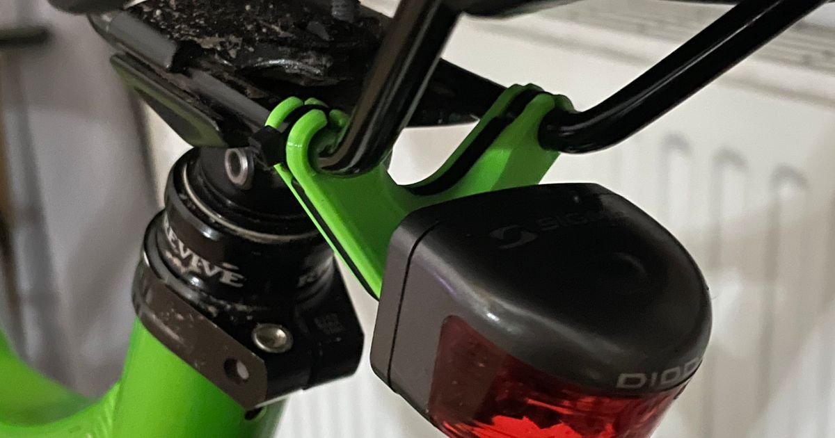 Propain Tyee Saddle Rear Light by Patrick0801 | Download free STL model ...