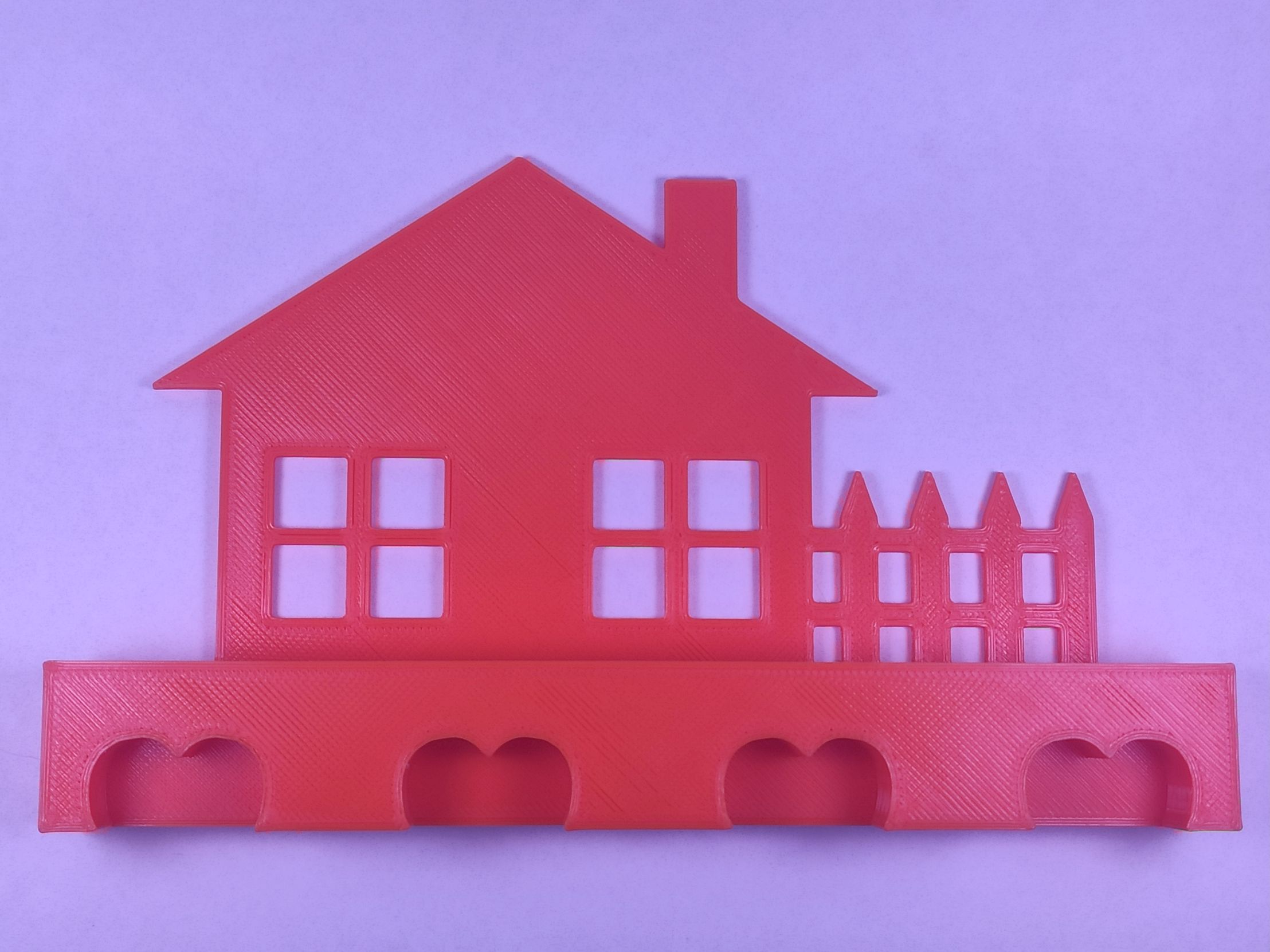 Keyholder 4 keys by KD3D | Download free STL model | Printables.com