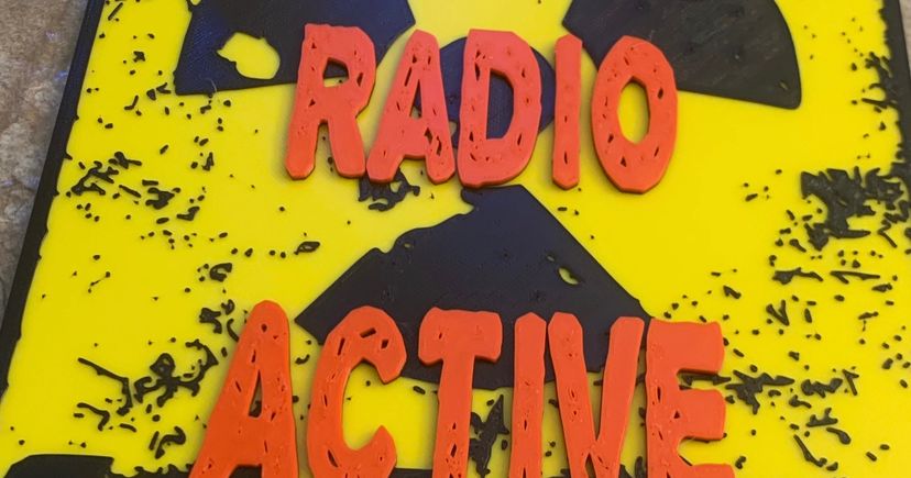 Amateur Radio Active Sign by W5AUG | Download free STL model ...