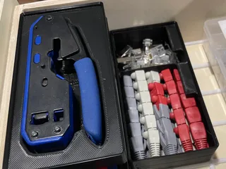 RJ45 crimp tool gridfinity tray by Miguel Camba | Download free STL ...