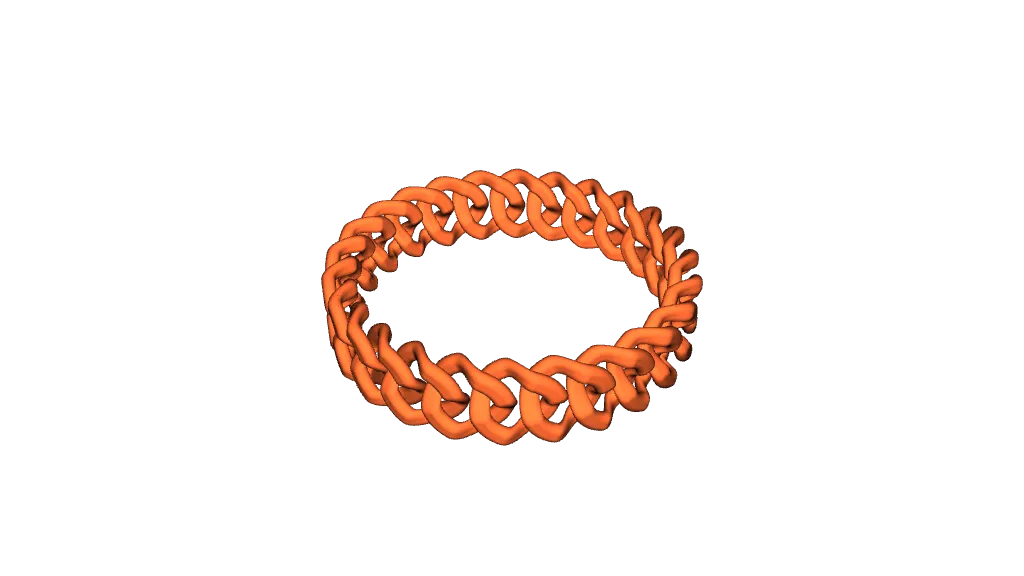 Bracelet Chain, hand chain (Flexible) No Support by Mechanical Stuff ...