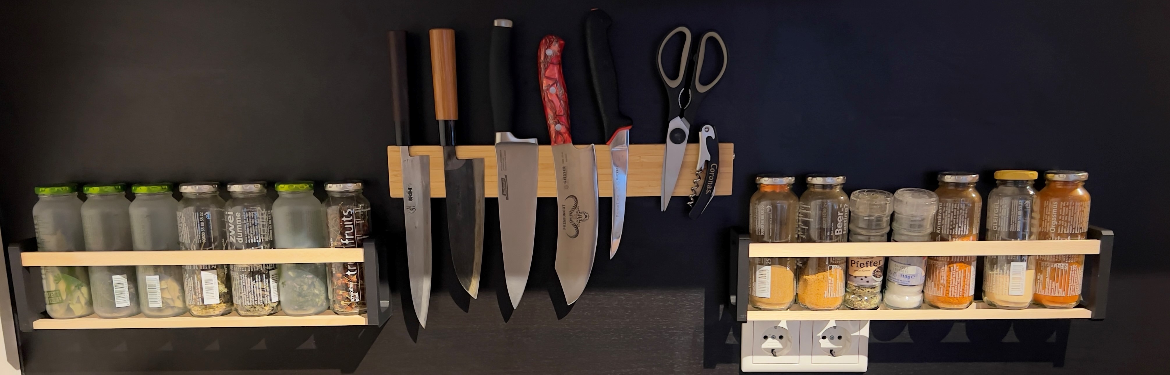 Spice Rack (3D print + wood) by Panikraum | Download free STL model ...