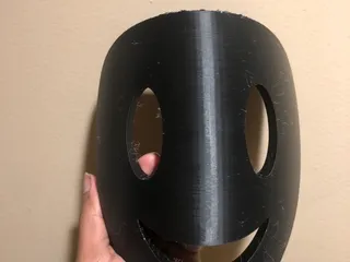 Smile Mask by DeMamba Prints | Download free STL model | Printables.com