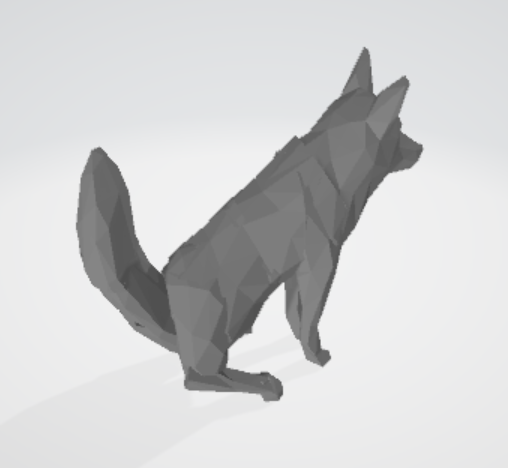 Low Poly Fox Phone Stand by AlfredoSauce | Download free STL model ...