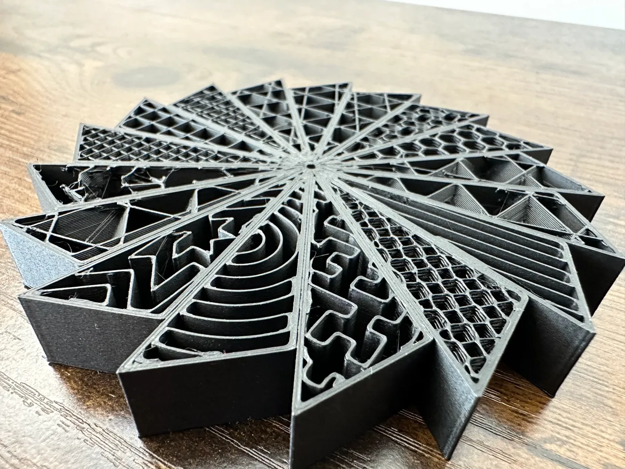 Infill Pattern Sample Card - Prusa Slicer and Bambu Studio by ...