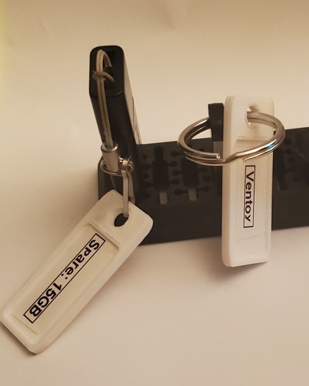 Flash Drive Tag by DubstepUnicorn | Download free STL model ...