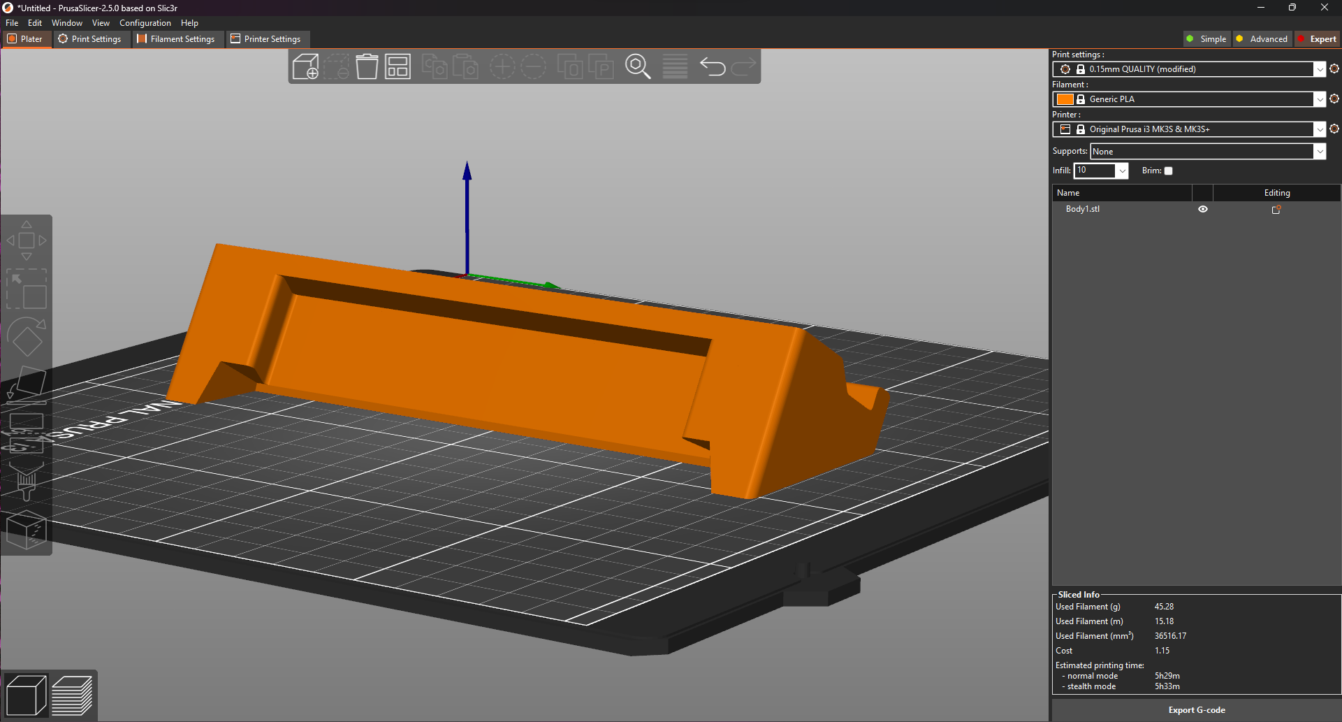 Record Shelf - Vinyl Album Holder by musicalbigfoot | Download free STL ...