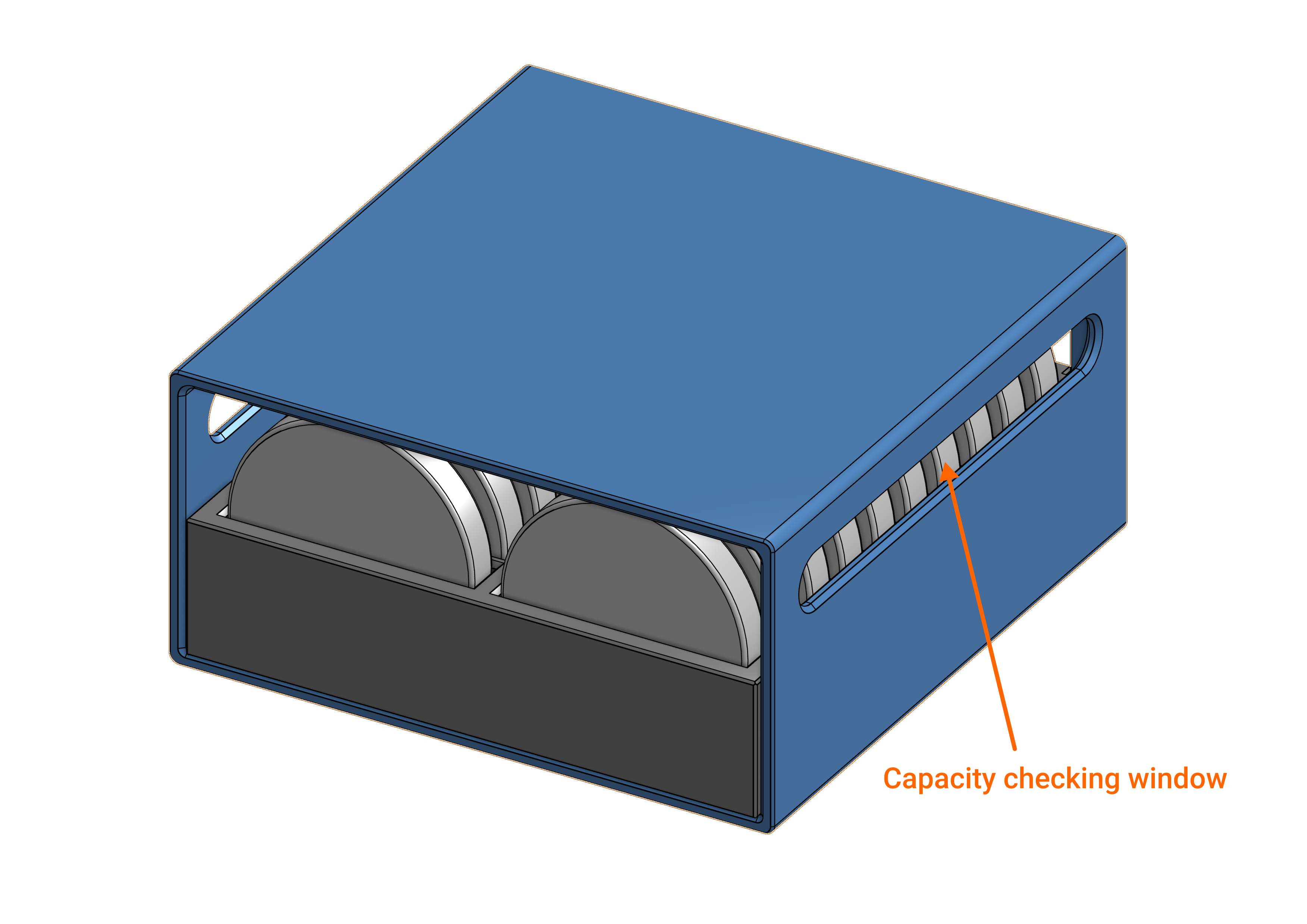 Coin Cell / Button Cell Battery Case (Customizable) by 6d6178 ...