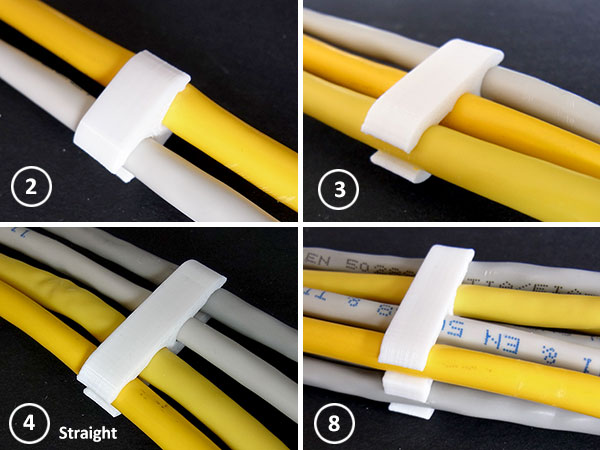 Ethernet Cable Runners por Idea Prints | Descargar modelo STL gratuito ...