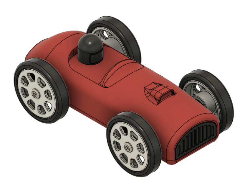 Rubber Band Classic F1 Car by 3DimensionsYT | Download free STL model ...