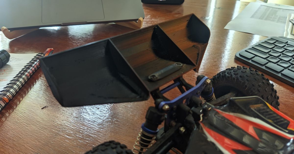 RC Car rear wing by shane | Download free STL model | Printables.com