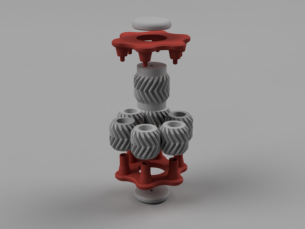 Gear Fidget Toy 05 - The Flat Hexagon With a Spin by Whity | Download ... Gear Fidget Toy 05 - The Flat Hexagon With a Spin by Whity | Download ...