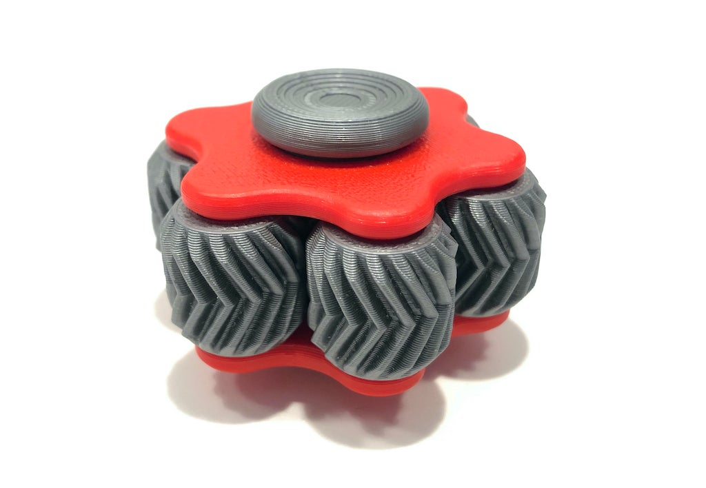 Gear Fidget Toy 05 - The Flat Hexagon With a Spin by Whity | Download ...