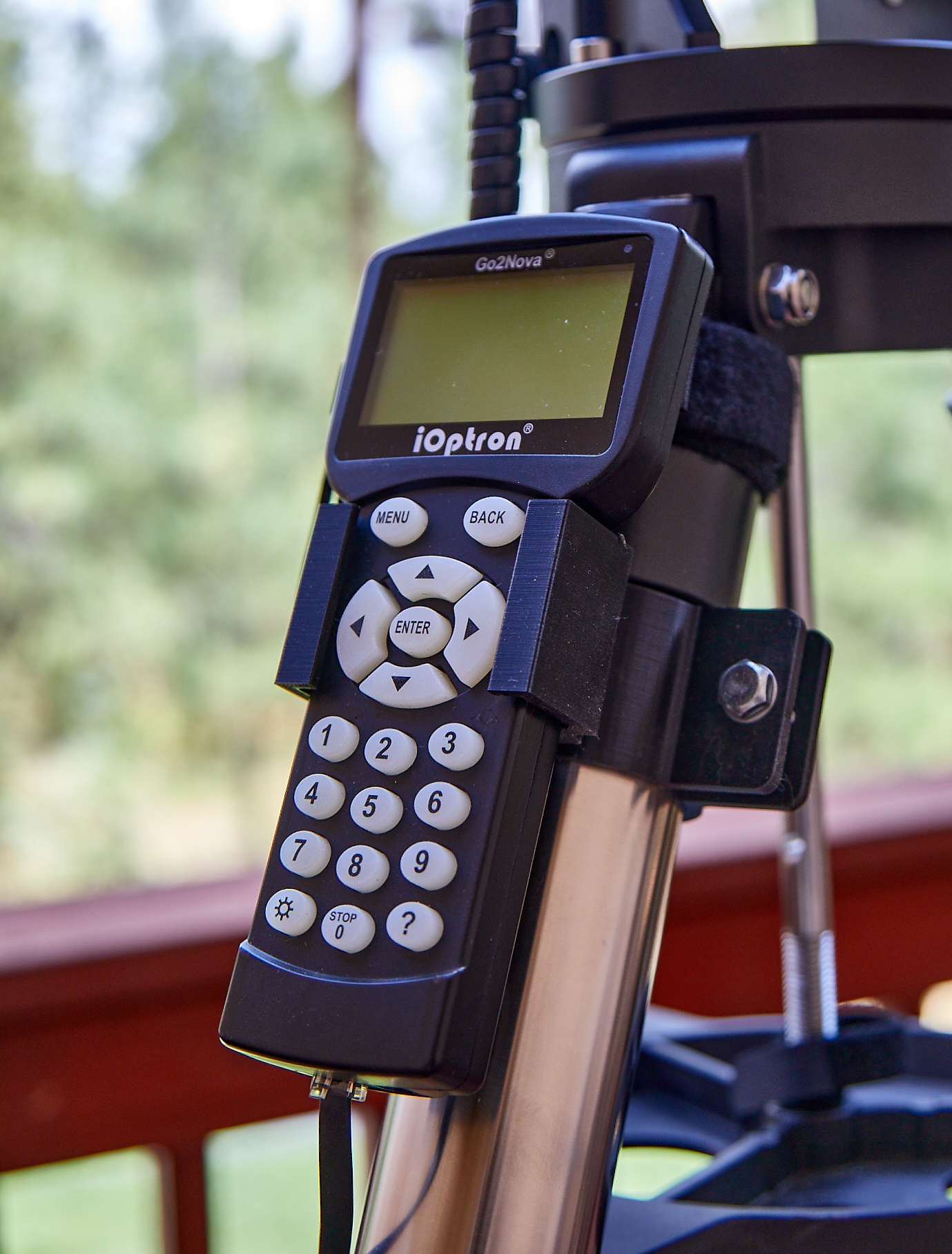 iOptron CEM 40 handset holder by Ken | Download free STL model ...