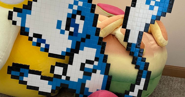 Locking Tiles (IRL Pixel Art) by ESDMatt | Download free STL model ...