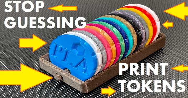 TOKENS by Agronov | Download free STL model | Printables.com