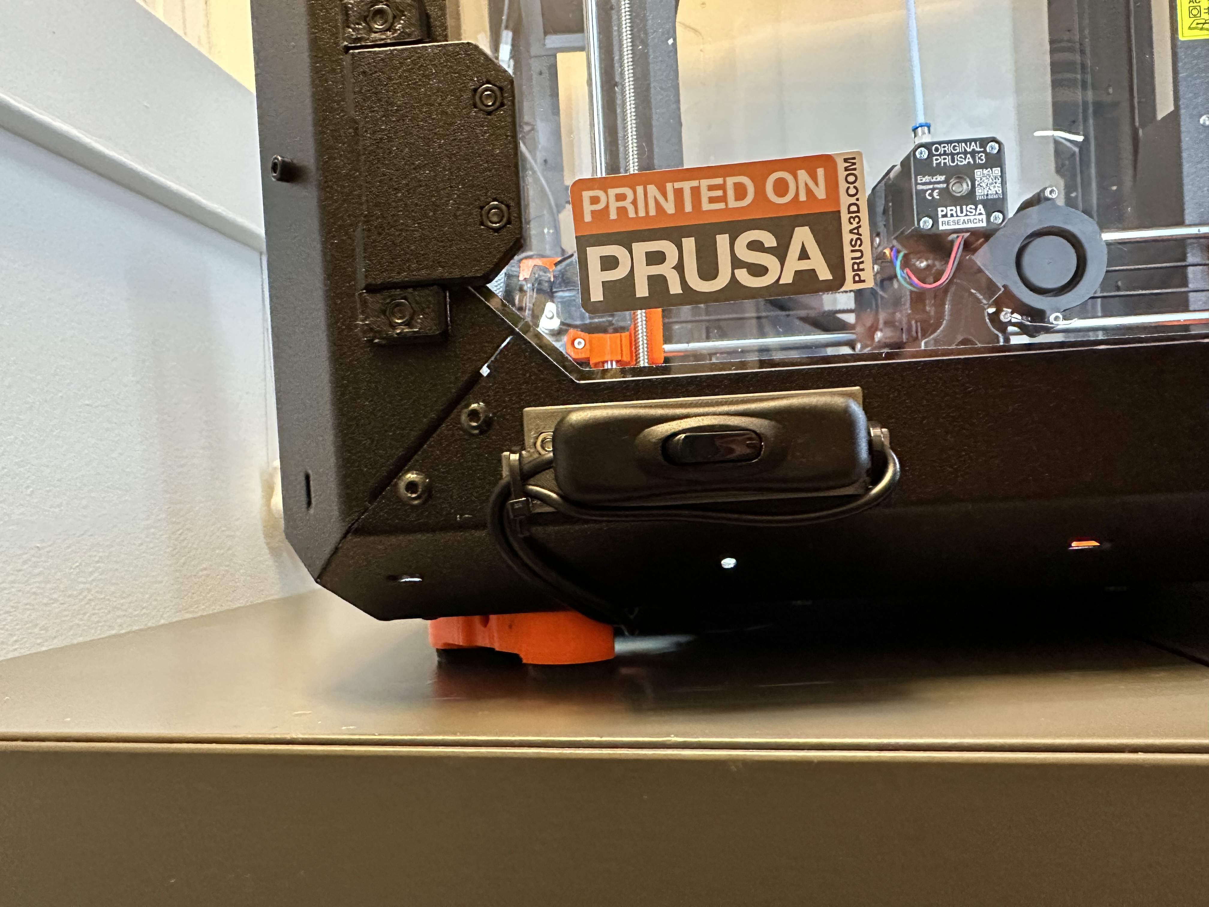 USB Switch Mount for LED in Original Prusa Enclosure by kahunamike ...