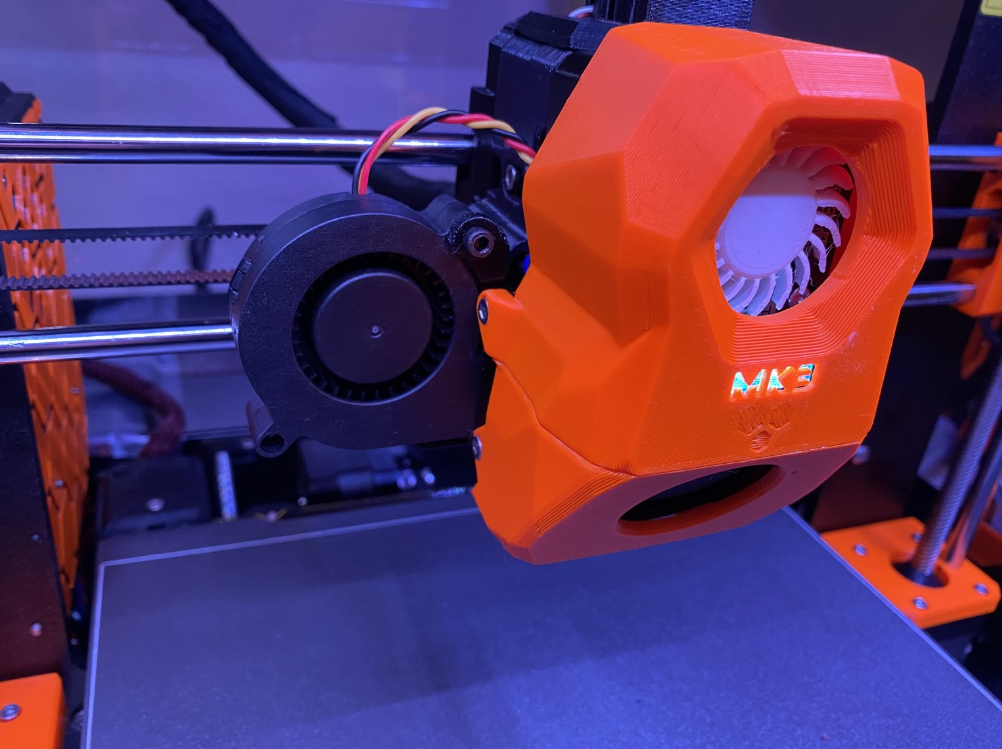 MK3S+ Cold-End Blower Fan for Mosquito Extruder by fissi0n - K1TDG ...